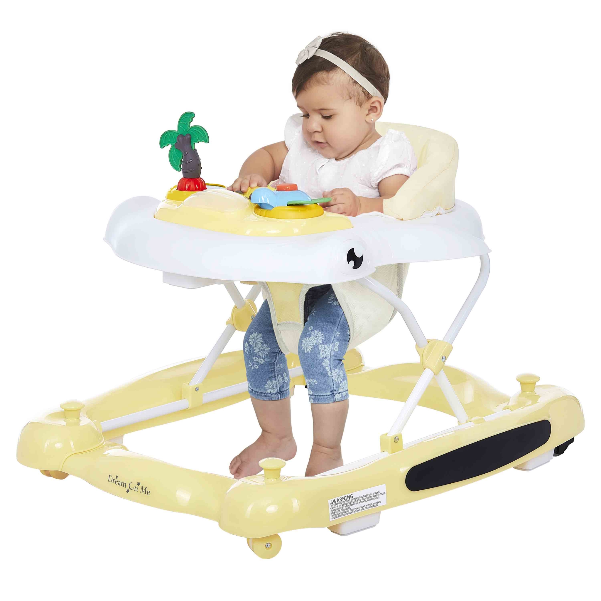 Aloha Fun Activity Baby Walker and Rocker | Dream On Me