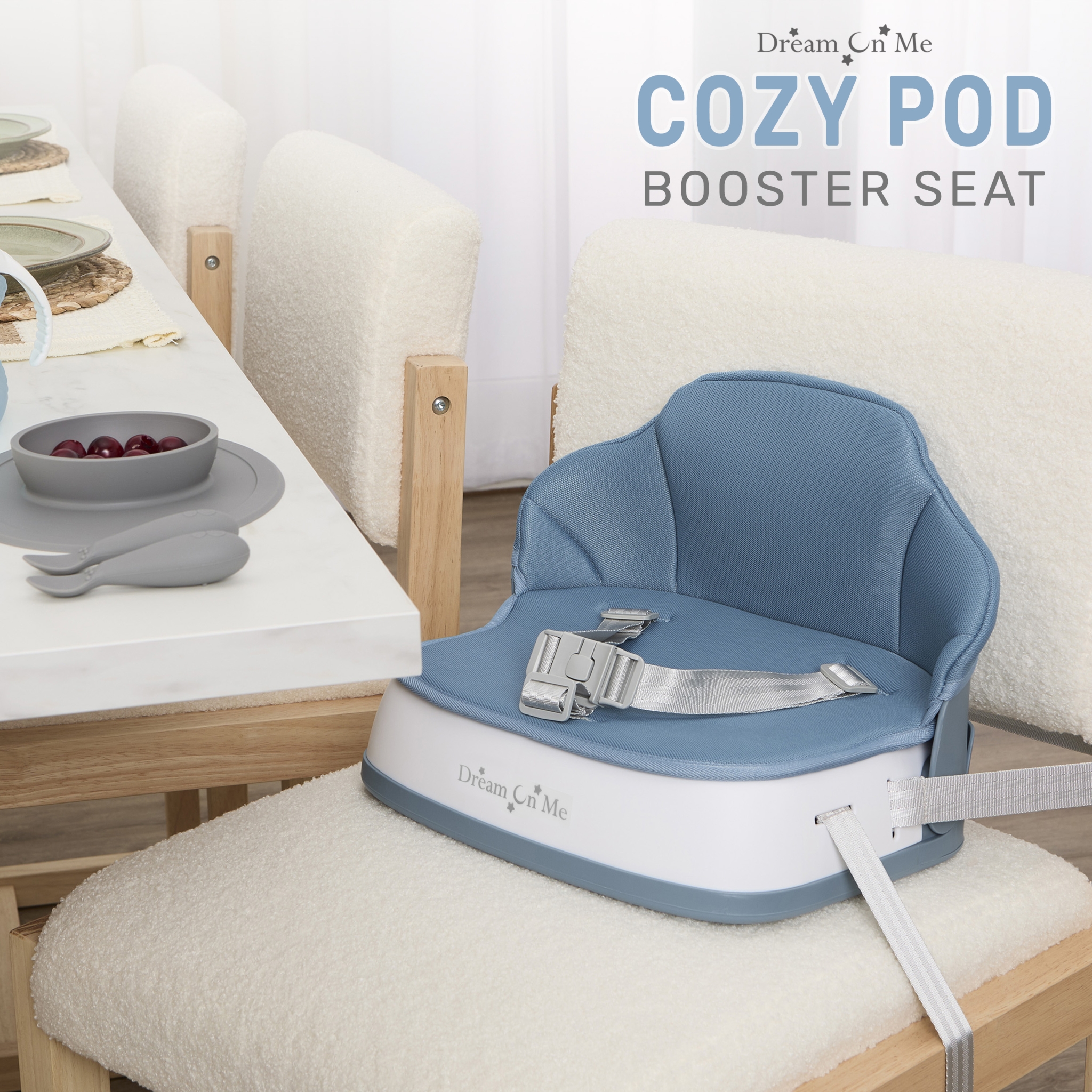 Cozy Pod Booster Seat with Removable Cover | Dream On Me