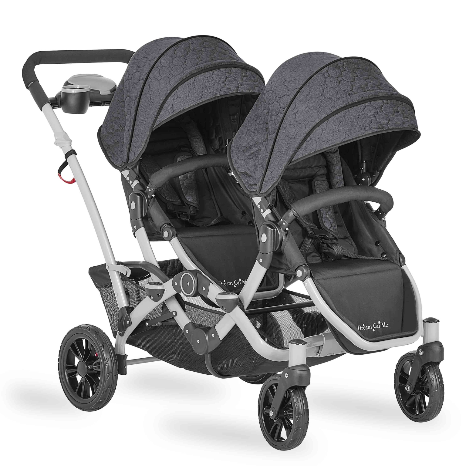 Track Tandem Stroller | Double Stroller Facing Each Other | Dream On Me