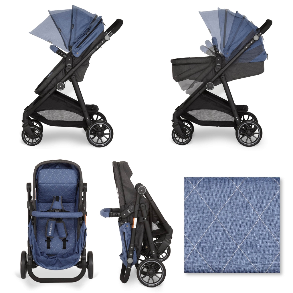Jade 2 In 1 Reversible Stroller With Bassinet | Bassinet Stroller ...