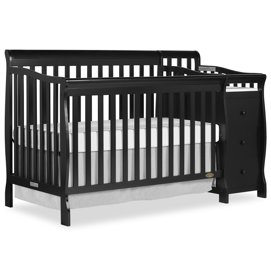 Brody 5 in 1 Convertible Crib with Changer | Dream On Me