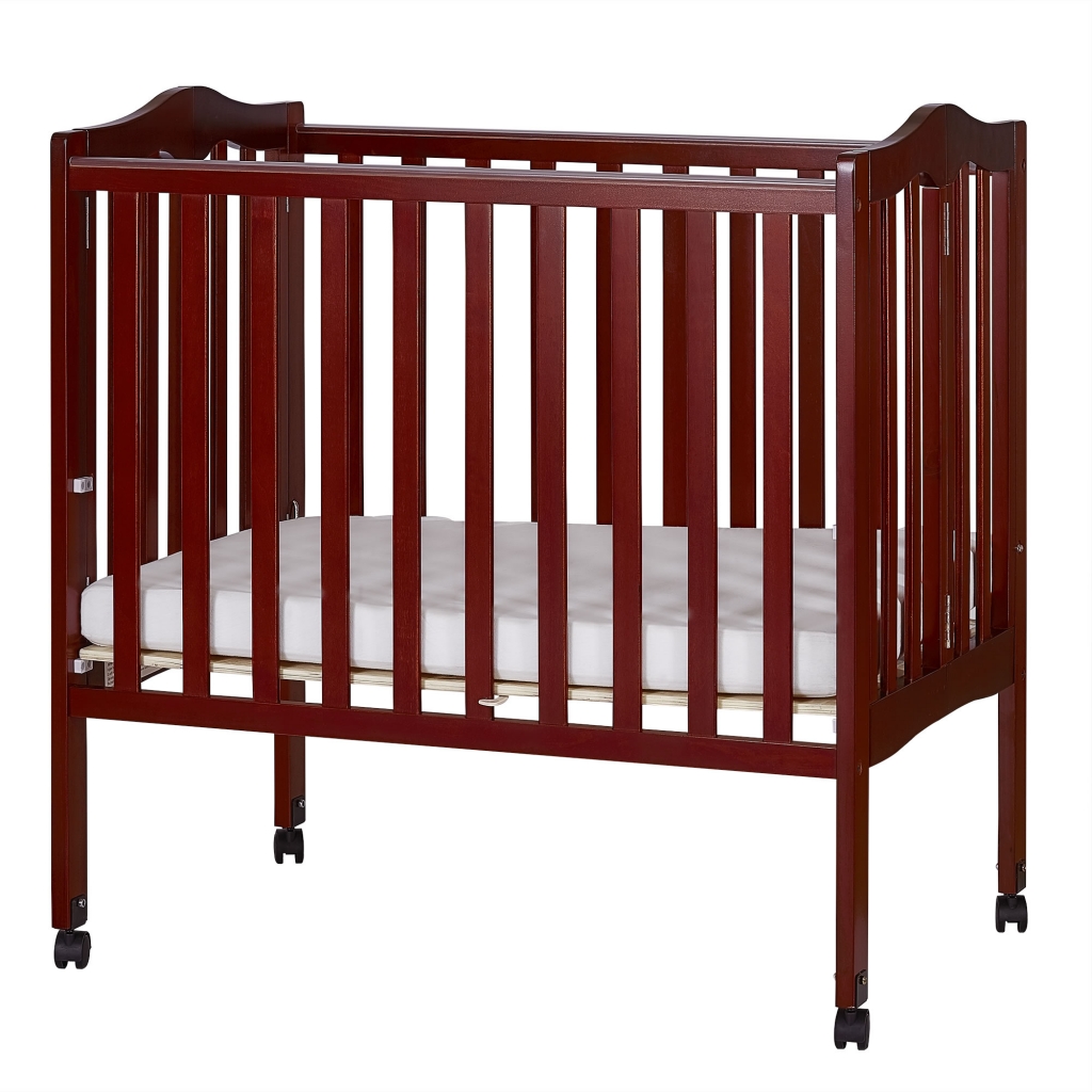 2 in 1 Lightweight Folding Portable Crib | Dream On Me