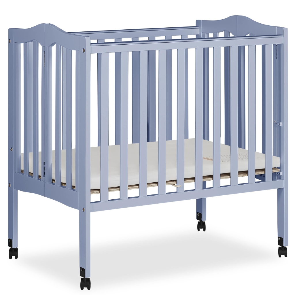 2 in 1 Lightweight Folding Portable Crib | Dream On Me