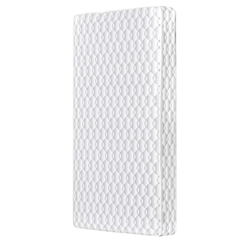 Twilight 5″ 88 Coil Innerspring Crib Mattress, Grey
